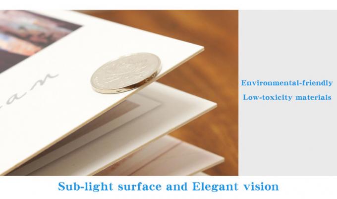Rigid PVC Self Adhesive Sheet Photobook Double Sided Foam Sheet